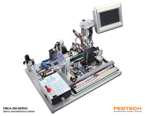 Servo mechatronics trainer (FMCA-300-SERVO) - FA APPLICATIONS - FESTECH
